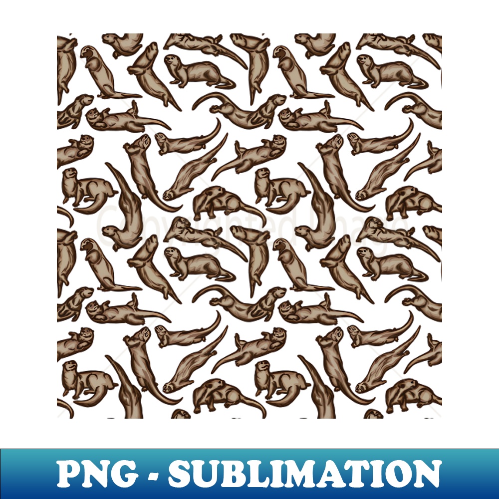 Otters All Over Print - Professional Sublimation Digital Dow | Inspire ...