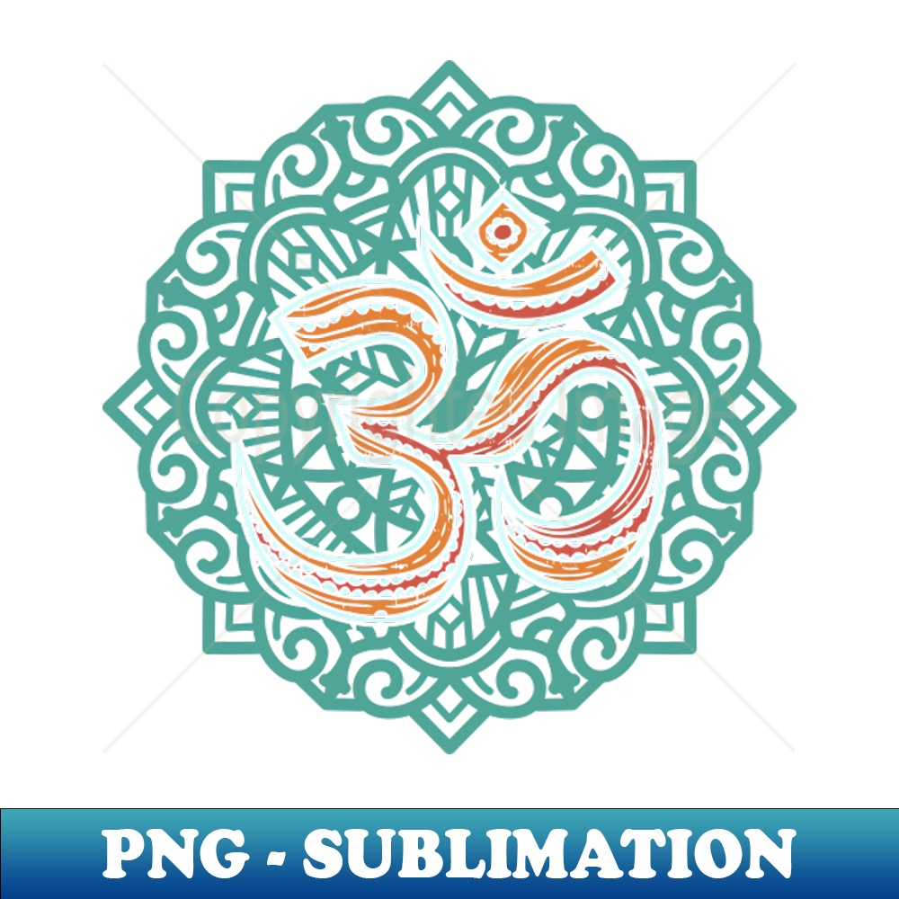Yoga Mind Om Symbol - Digital Sublimation Download File - Pe | Inspire ...