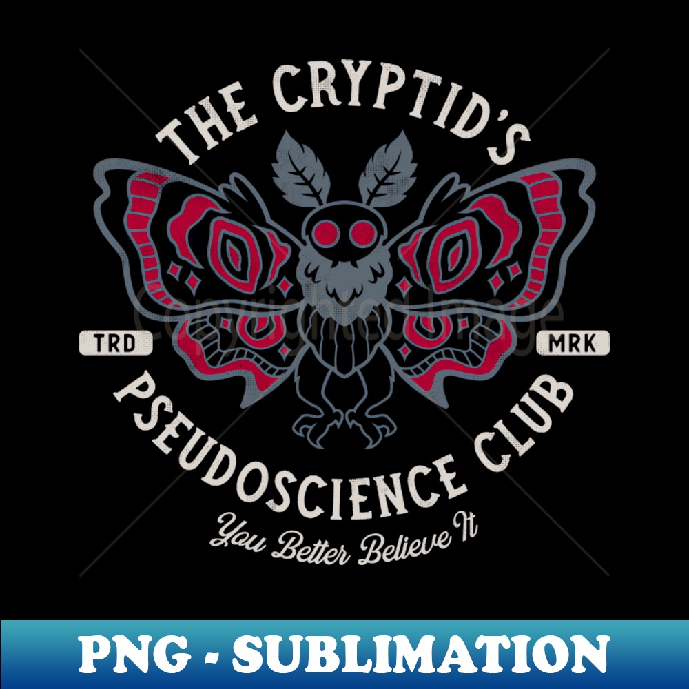 The Cryptids Pseudoscience Club - PNG Transparent Sublimatio | Inspire ...