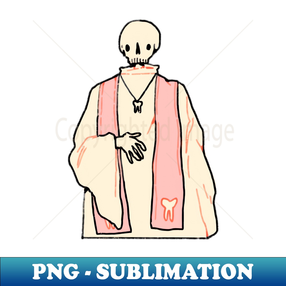 Skull priest - PNG Transparent Sublimation Design - Bring Yo | Inspire ...