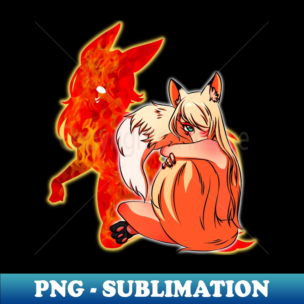 Kitsune - PNG Transparent Digital Download File for Sublimat | Inspire ...