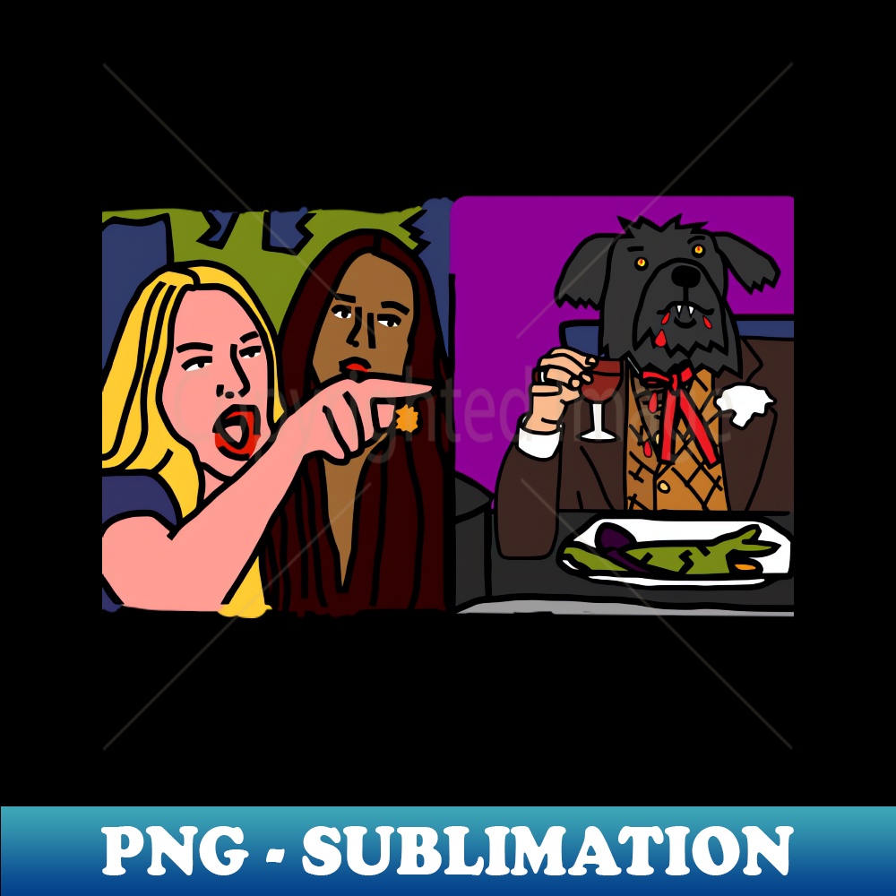 Halloween Horror Woman Yelling at Cat Memes with Vampire Dog | Inspire ...