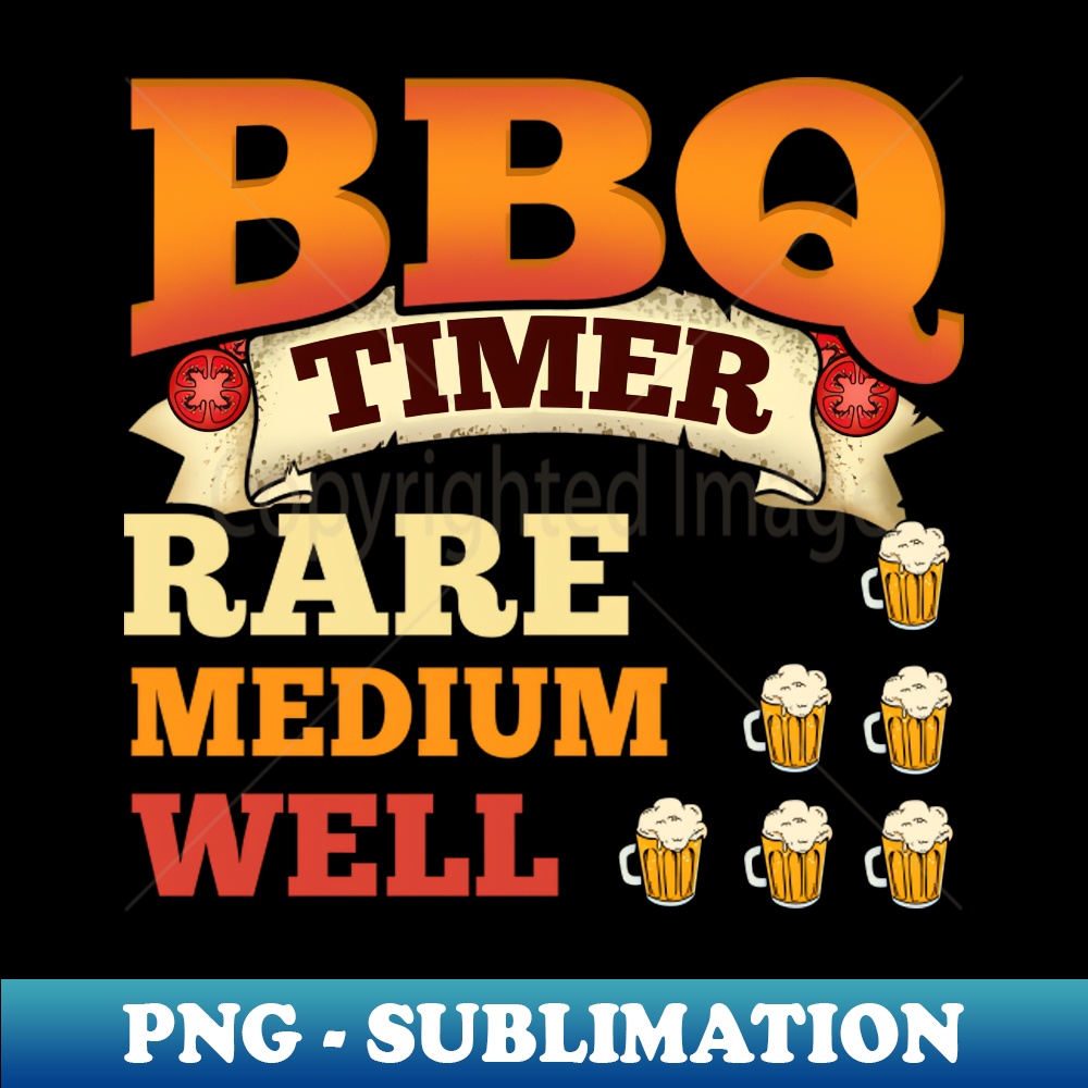 BBQ Timer Barbecue Beer Drinking Grilling - PNG Transparent | Inspire ...