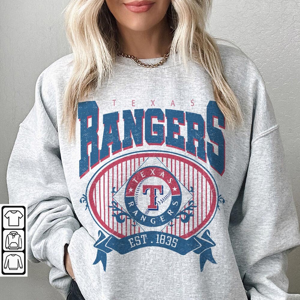 90s Vintage Texas Rangers Shirt, Texas Baseball Sweatshirt J | Inspire ...