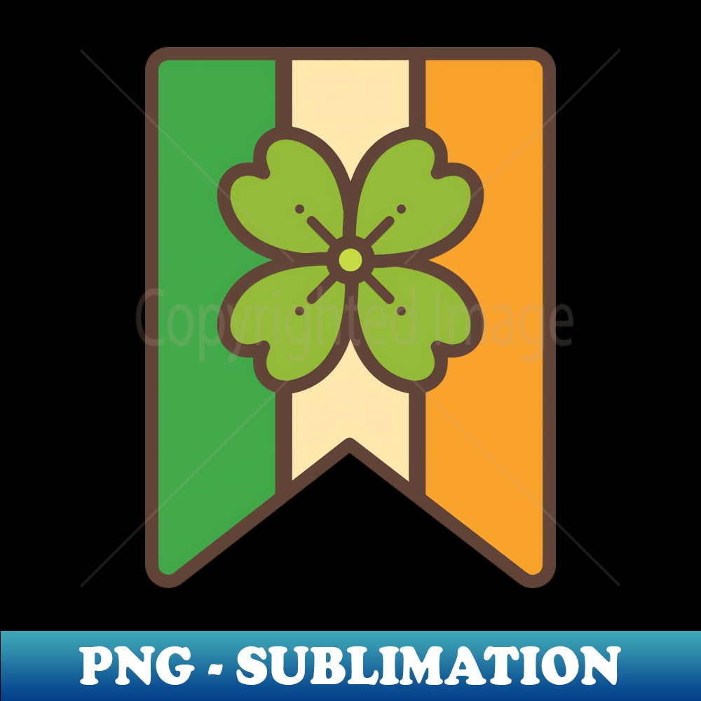 Irish Ireland Badge - PNG Transparent Sublimation Design - B - Inspire ...