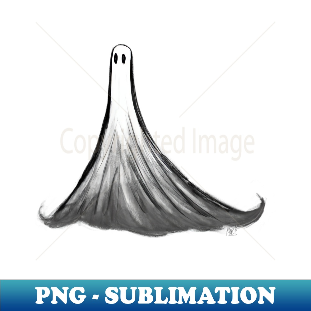 Tall Ghost - PNG Transparent Digital Download File for Subli | Inspire Uplift