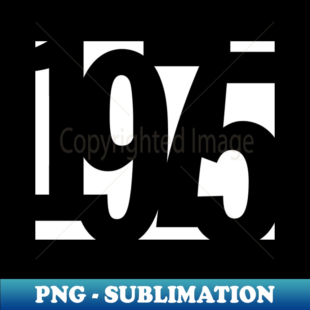 1975 Funky Overlapping Reverse Numbers for Dark Backgrounds | Inspire ...