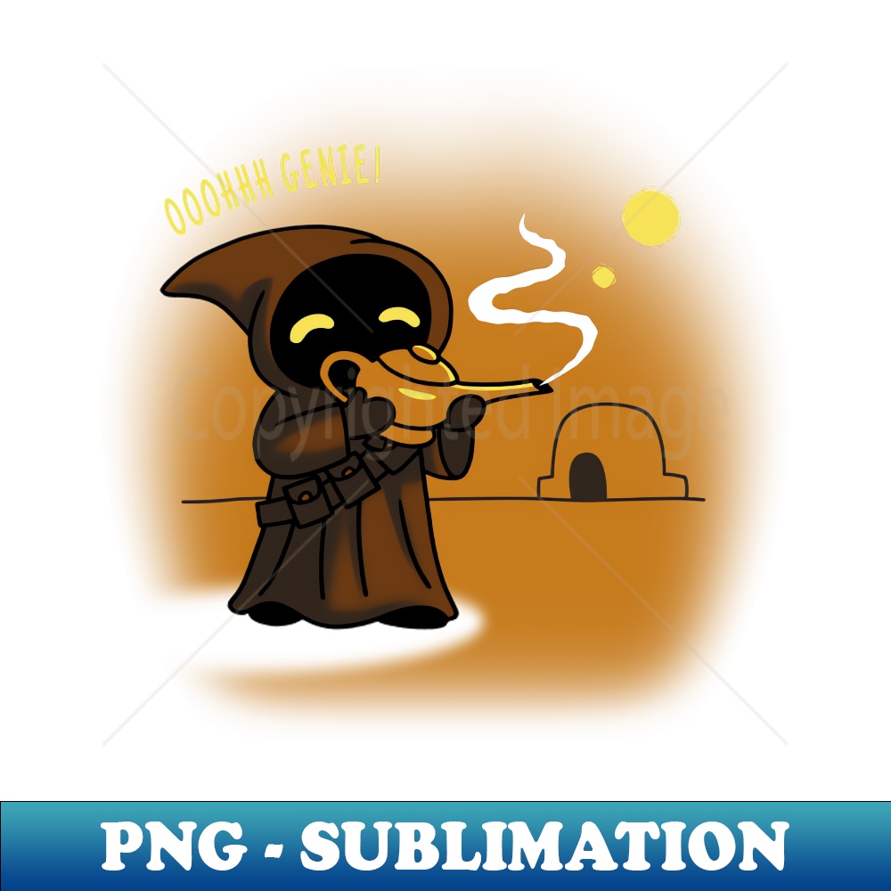 Cute Utini Funny Scavenger Alien Genie Lamp Sci-fi - Modern | Inspire ...