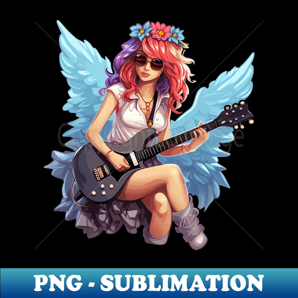 Fairy Guitarist Singer Artist musician - Digital Sublimation - Inspire ...