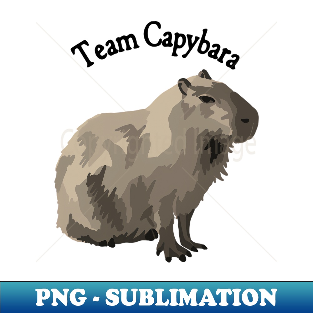 Team Capybara - Creative Sublimation PNG Download - Stunning - Inspire ...