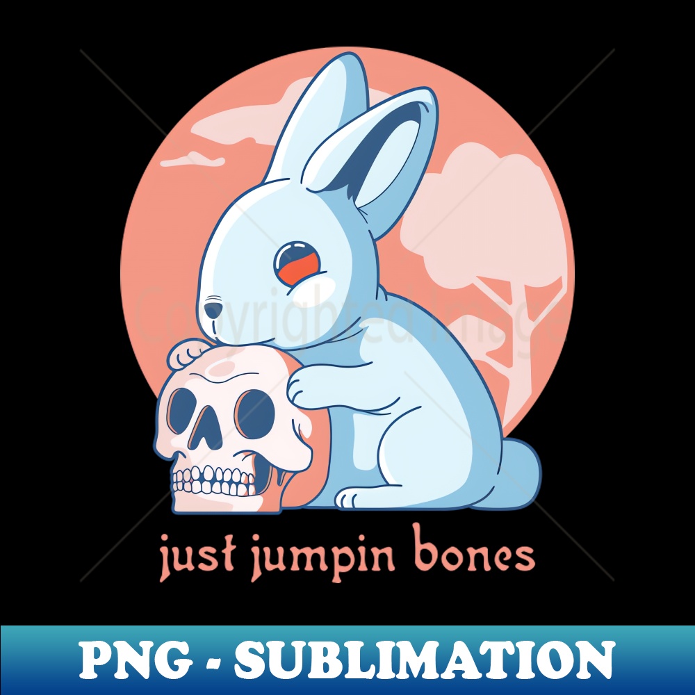 JUMPIN BONES Tee by Bear Seal - Signature Sublimation PNG F | Inspire Uplift