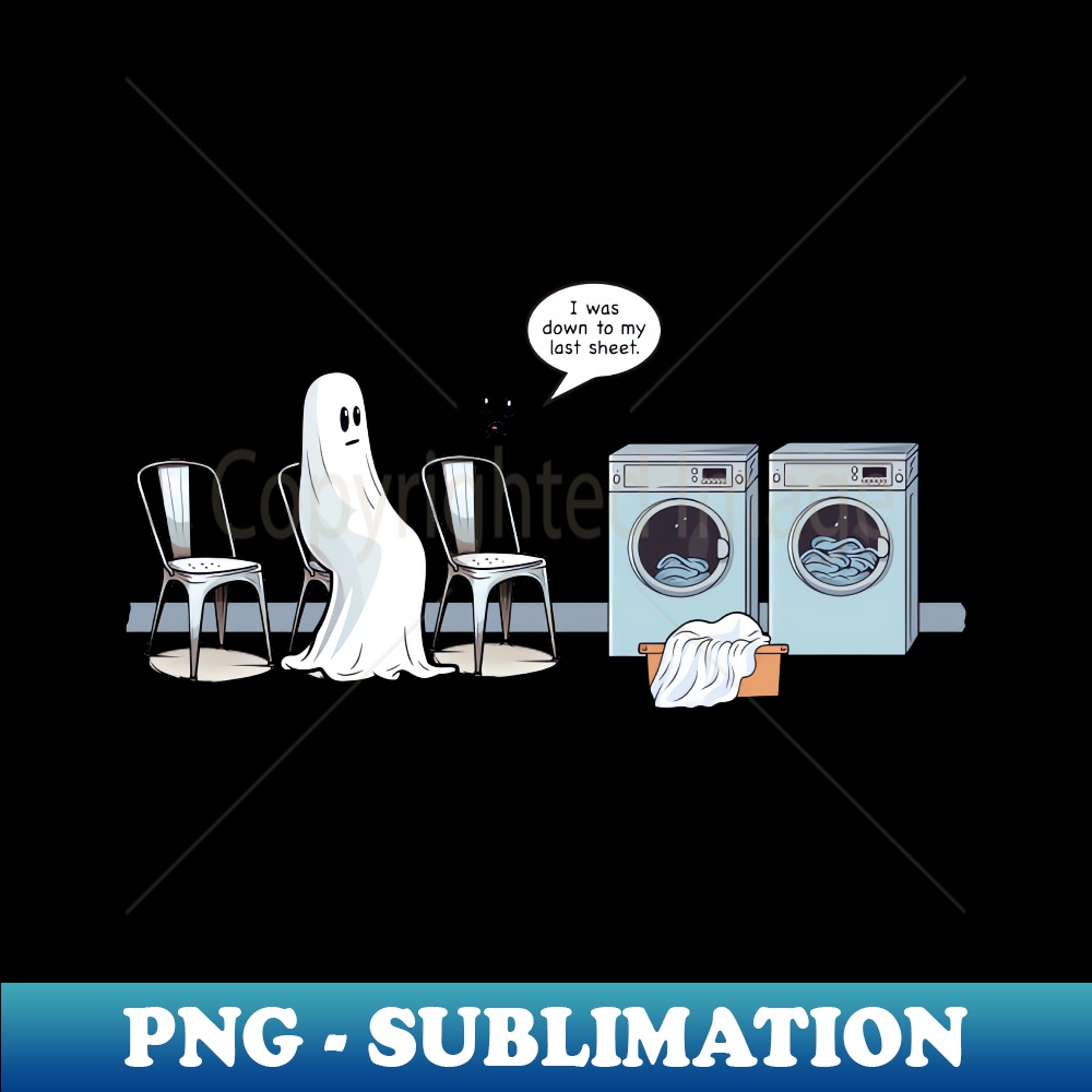 Ghost Laundry - PNG Transparent Digital Download File for Su | Inspire ...