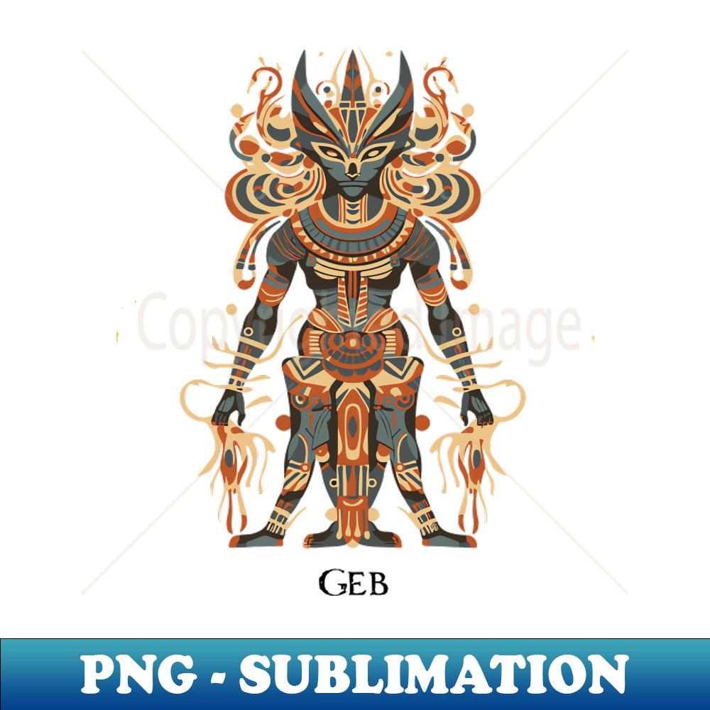 Geb - Egyptian god of the earth and fertility - Illustration - Inspire ...