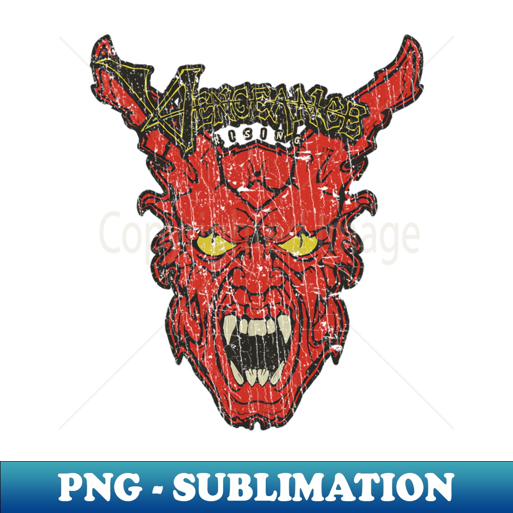 Vengeance Rising Red Devil 1987 - High-Resolution PNG Sublim | Inspire ...