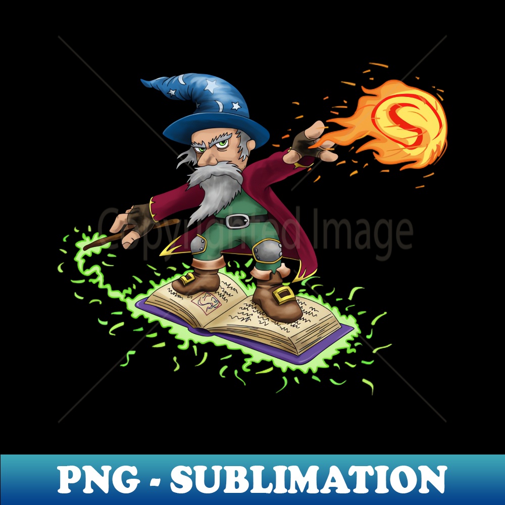 Gnome Mage - PNG Sublimation Digital Download - Perfect for | Inspire ...