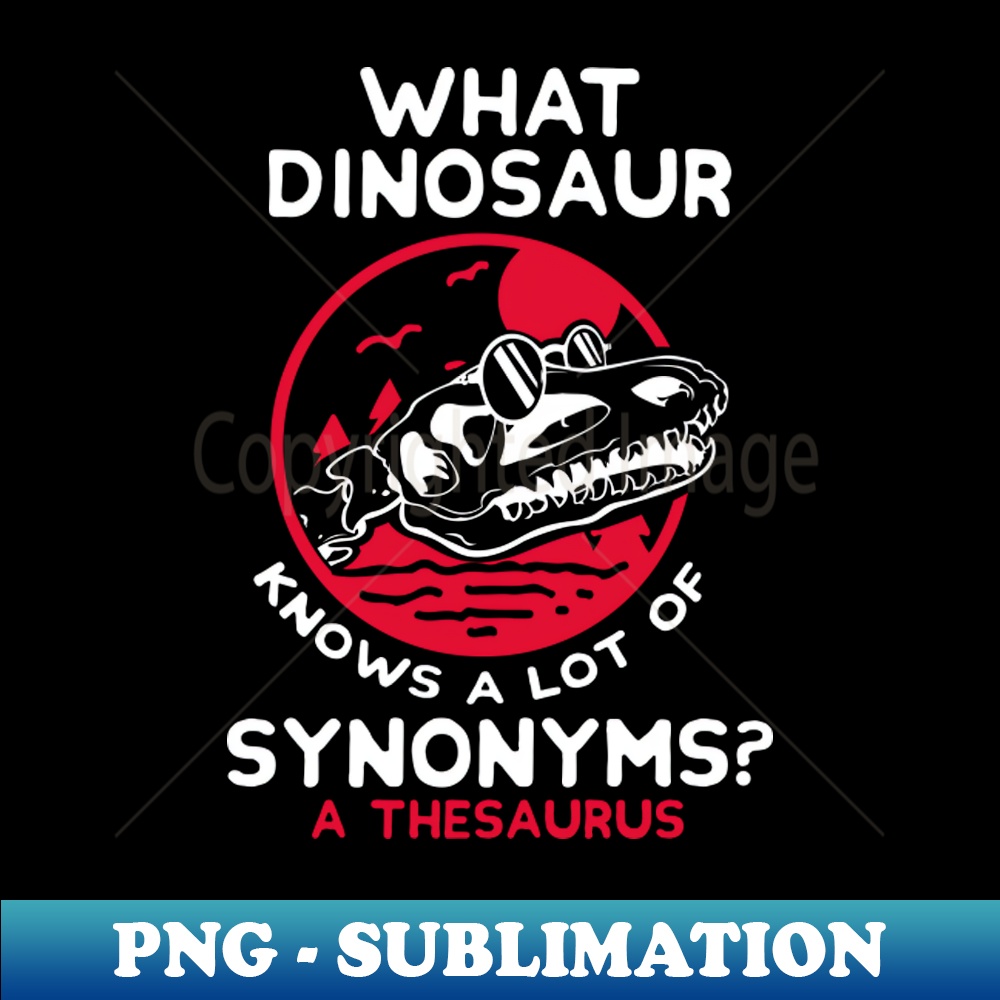 What dinosaur knows a lot of synonyms A thesaurus - Stylish | Inspire ...