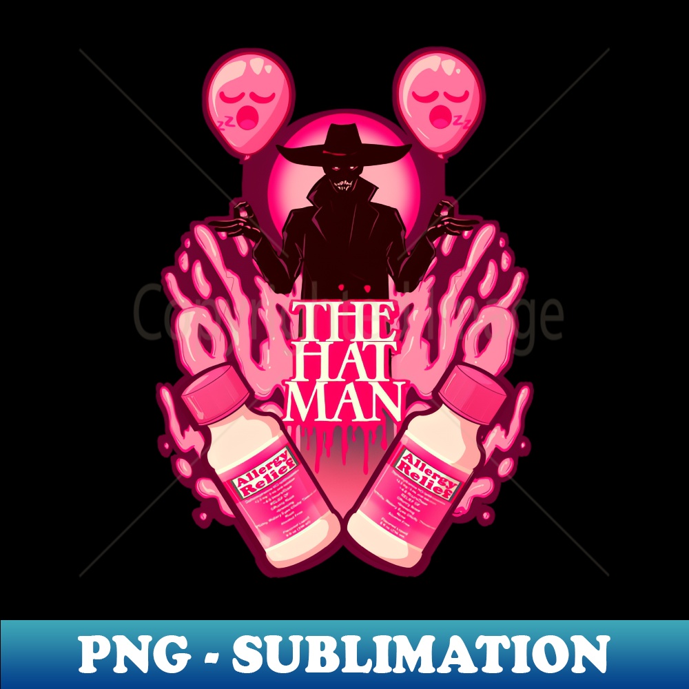 The Hat Man - Professional Sublimation Digital Download - Re | Inspire ...
