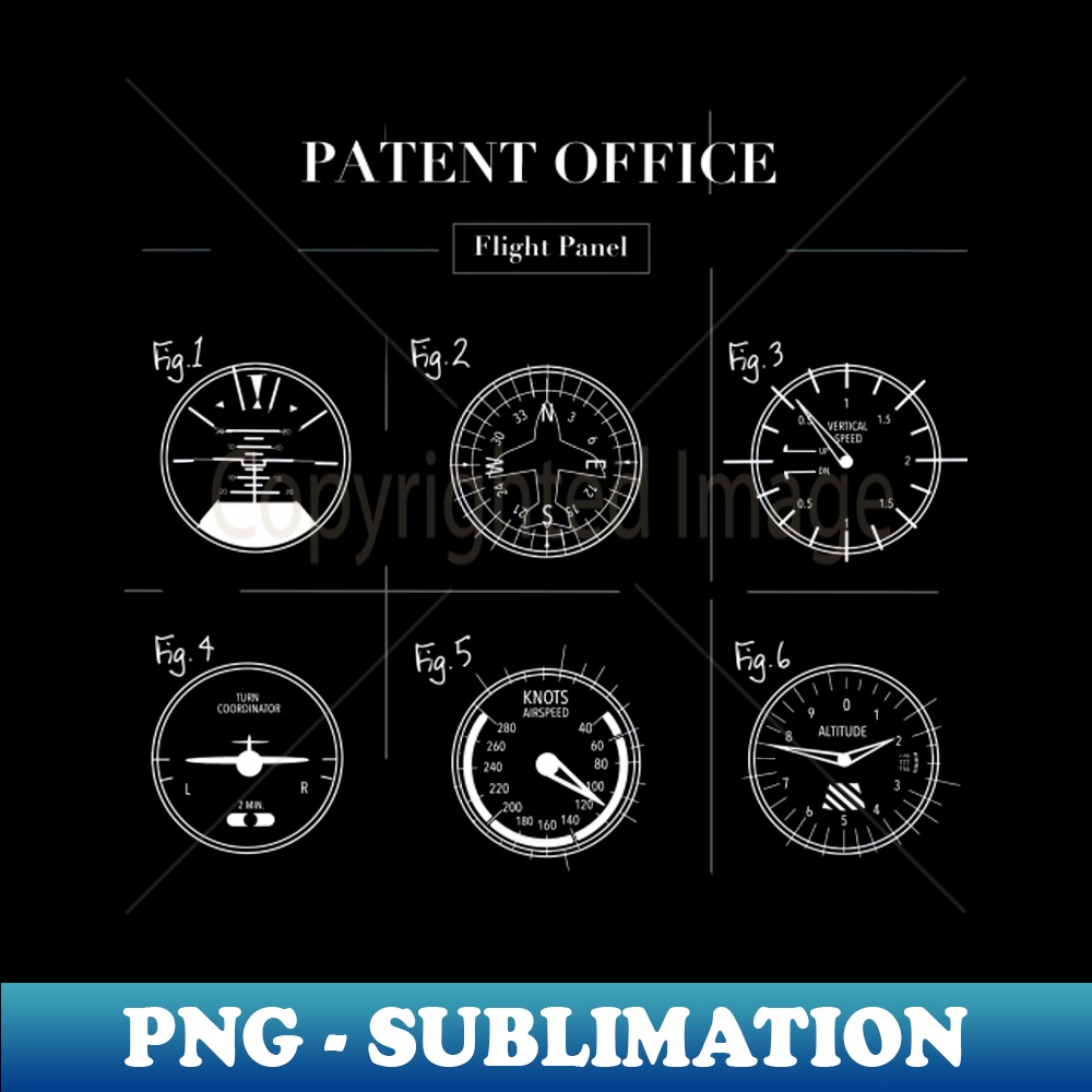 Flight Panel Blueprint - Sublimation-Ready PNG File - Unlock - Inspire ...