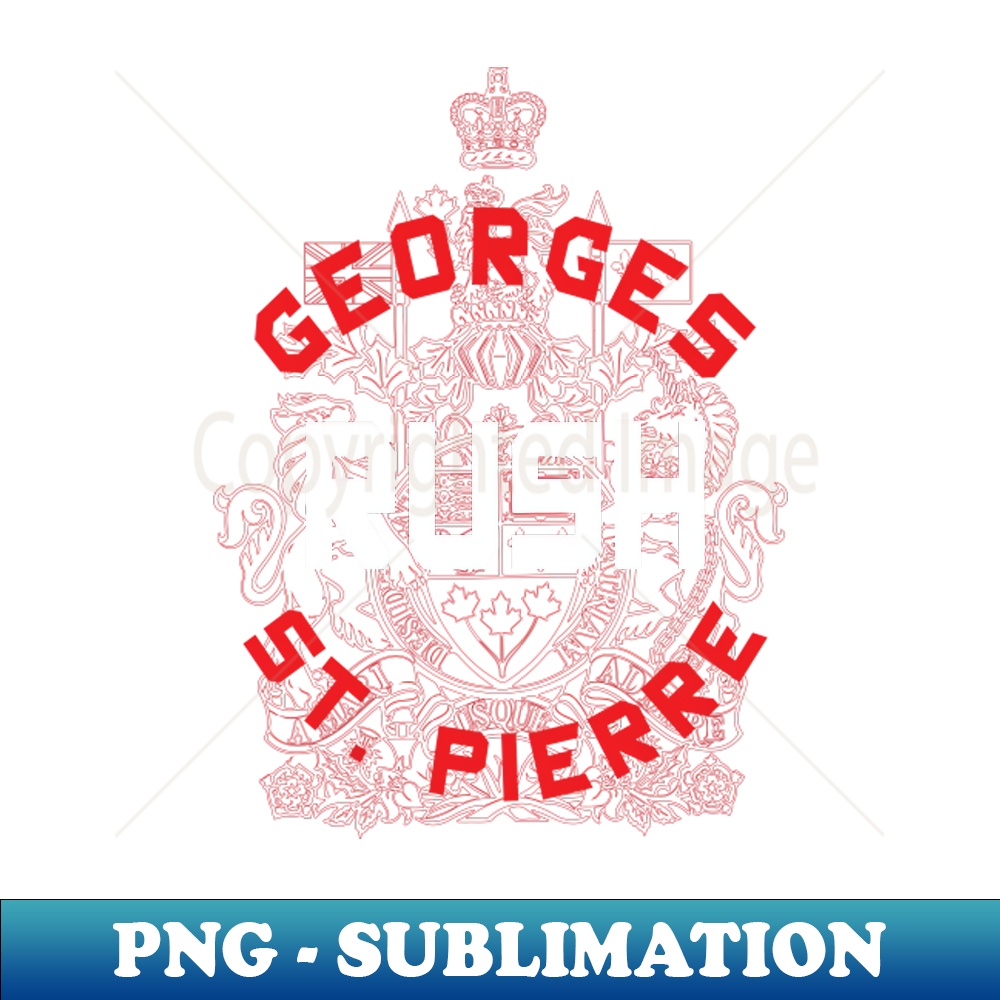 Georges St-Pierre - PNG Sublimation Digital Download - Bold | Inspire ...