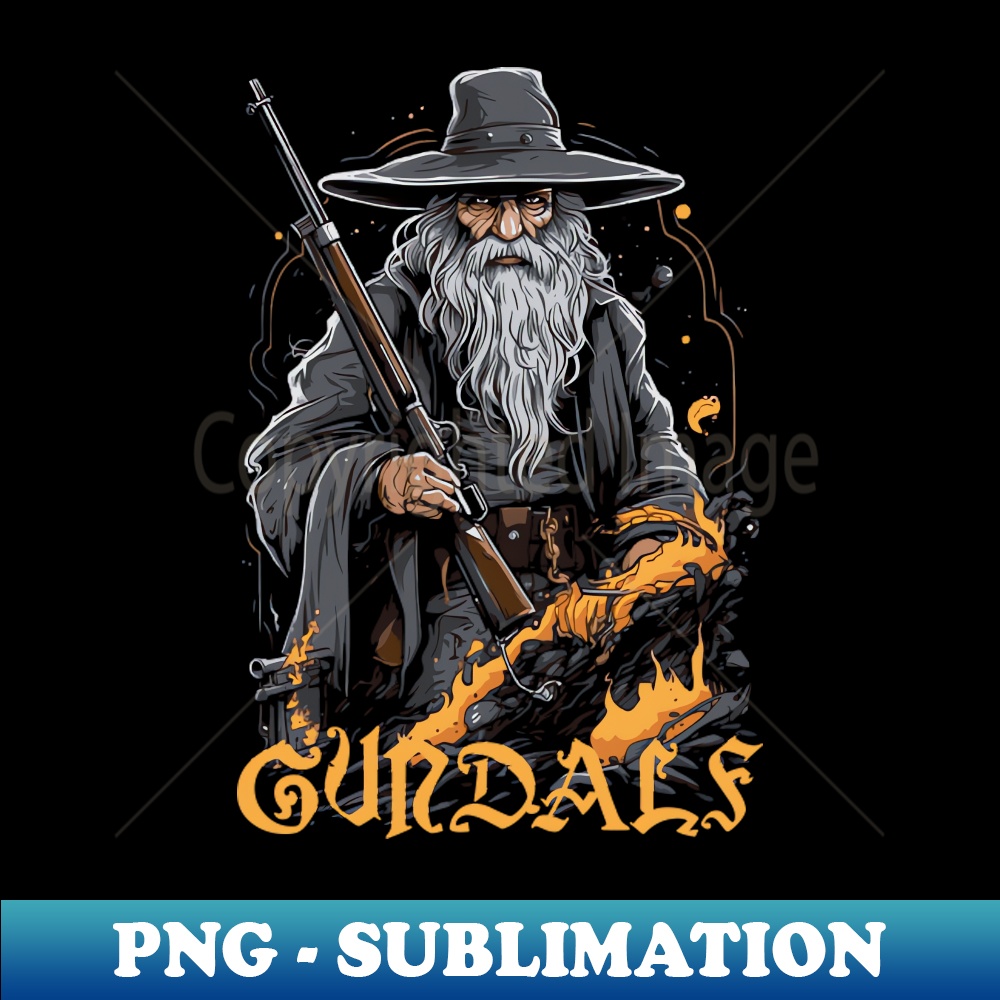 Gundalf the grey Magician - PNG Transparent Digital Download | Inspire ...