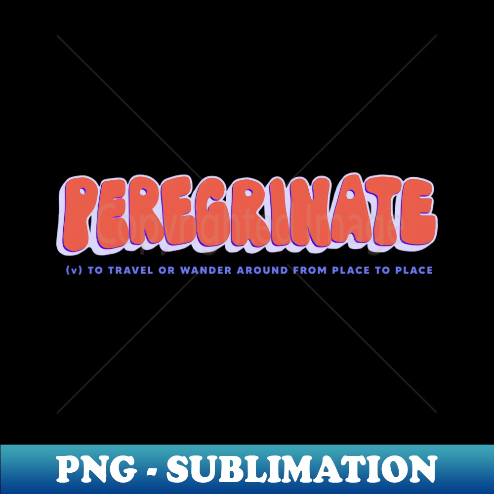 Peregrinate Bubble Lettering - PNG Sublimation Digital Downl | Inspire ...