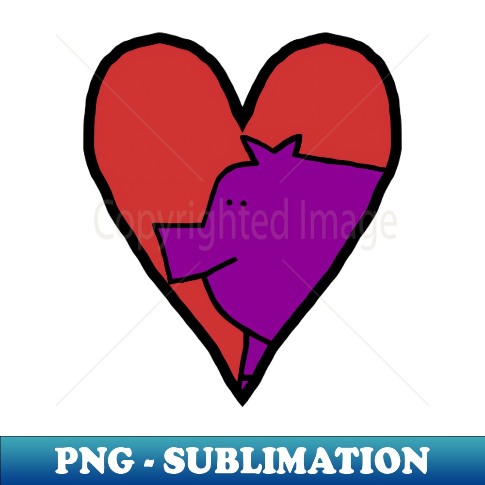 My Purple Pig Valentines Day - High-Quality PNG Sublimation | Inspire ...