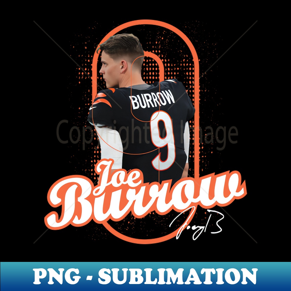 Joe Burrow - Professional Sublimation Digital Download - Stu - Inspire ...