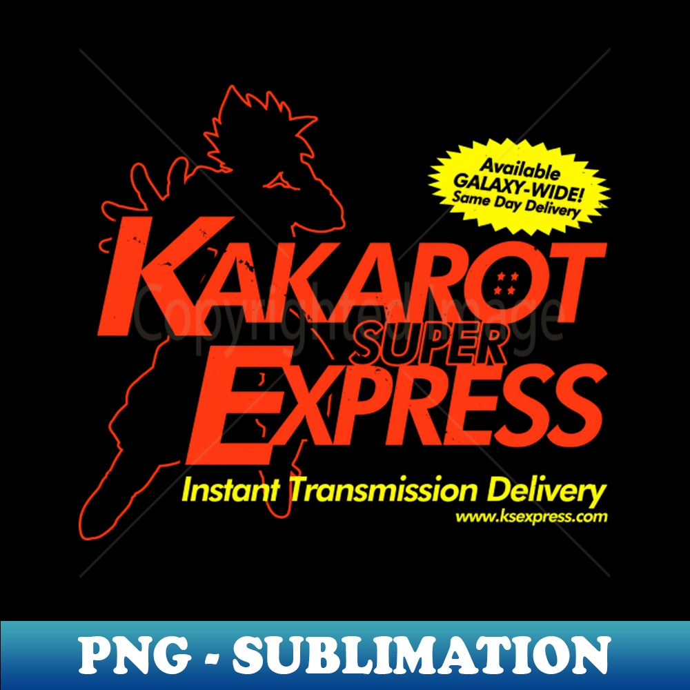 Goku Instant Transmission Delivery - PNG Sublimation Digital | Inspire ...