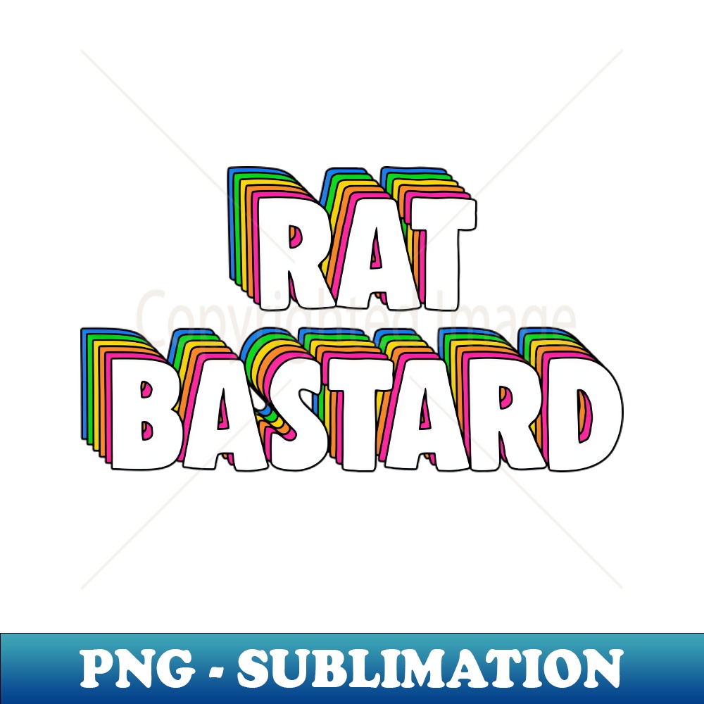 Rat Bastard Meme - PNG Transparent Digital Download File for | Inspire ...