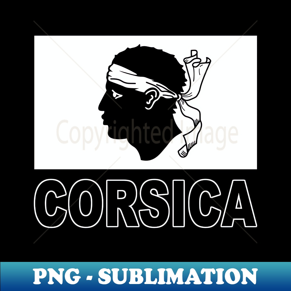 The Pride of Corsica - Corsican Flag Design - PNG Sublimatio - Inspire ...