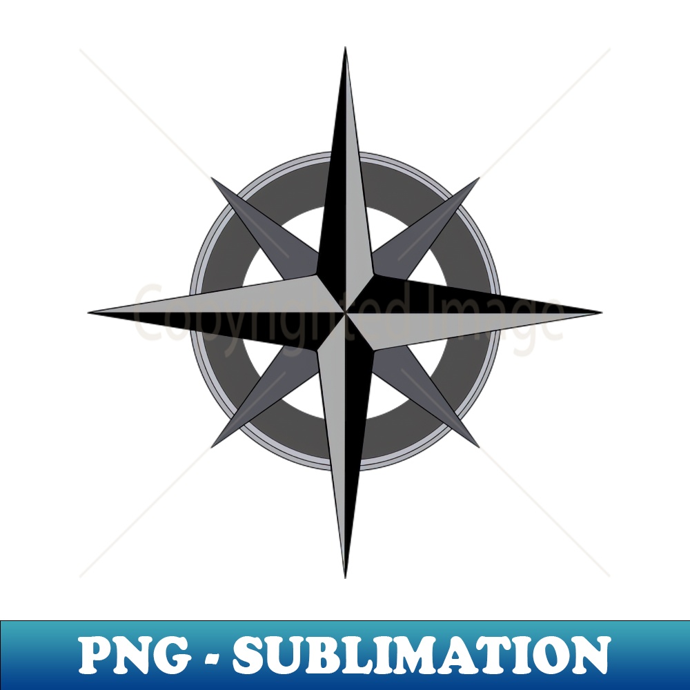 Compass Rose Adventure and Travel - Stylish Sublimation Digi - Inspire ...