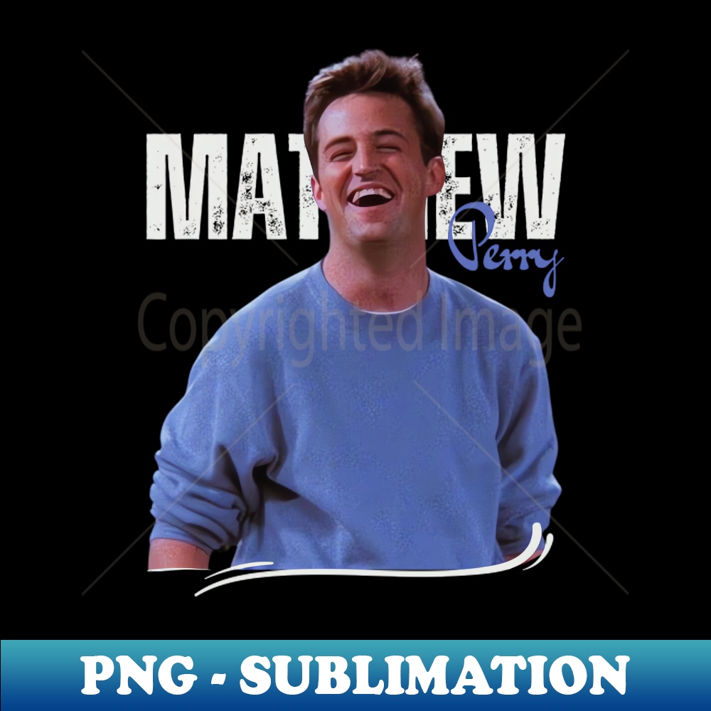 Matthew Perry Fan Art Design for Friends - PNG Transparent D | Inspire ...