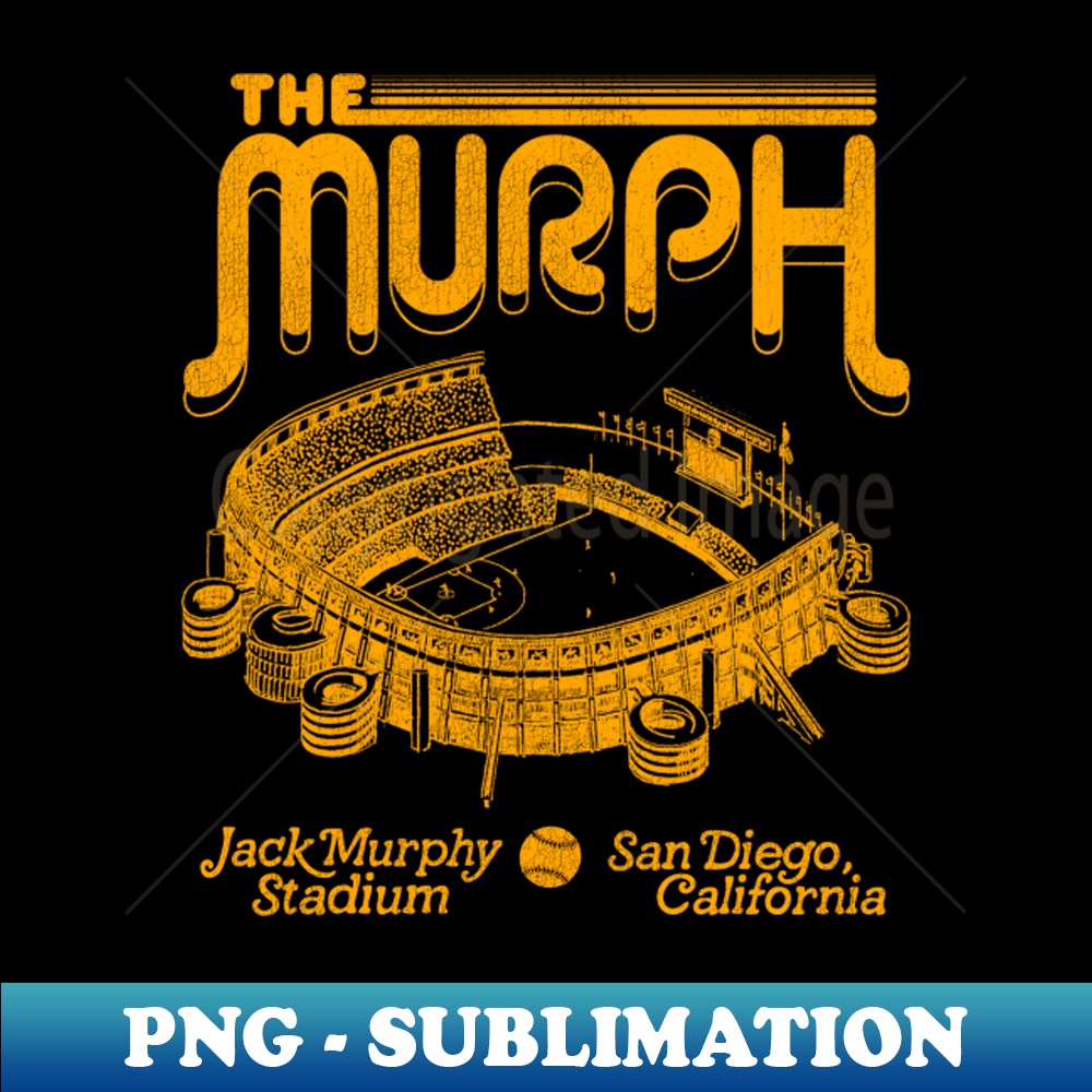 THE MURPH Defunct Jack Murphy Stadium - PNG Sublimation Digi - Inspire Uplift