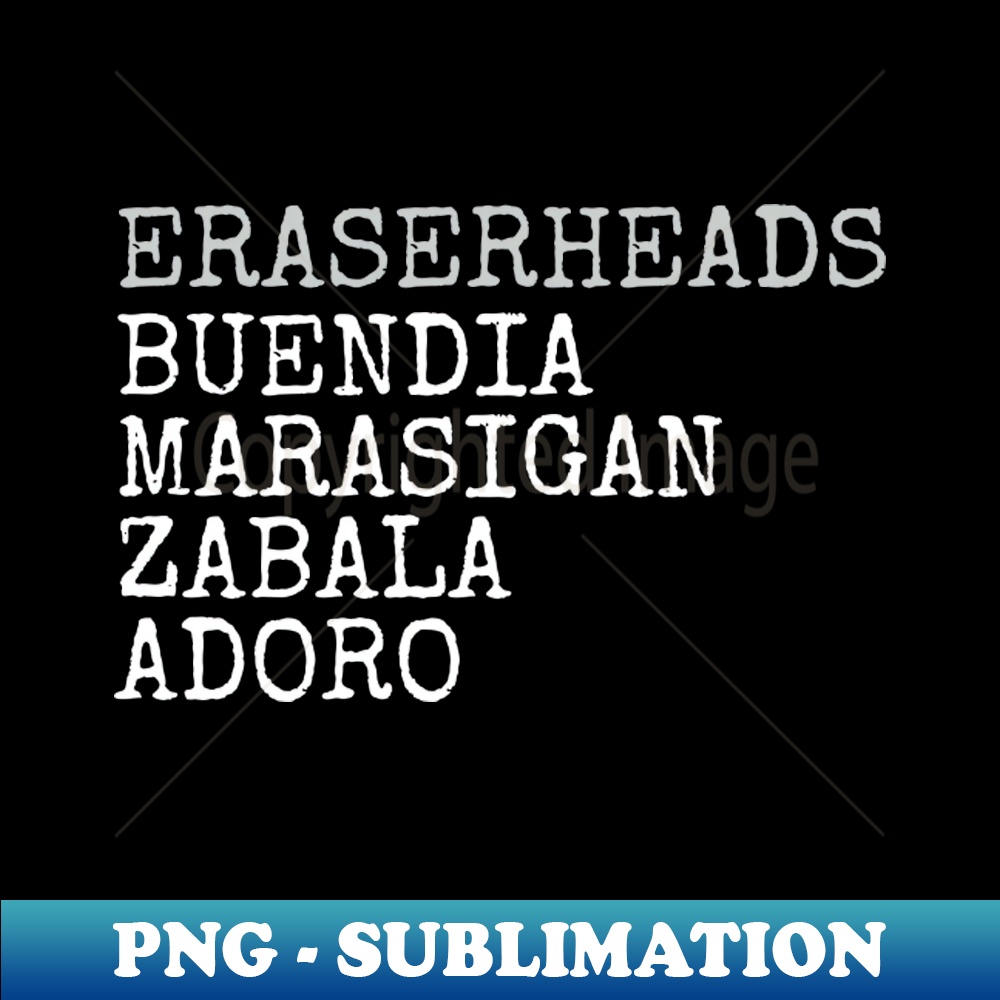 Eraserheads OPM Band - Premium PNG Sublimation File - Create | Inspire ...