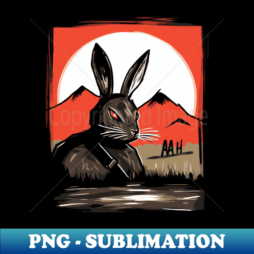 zen cartoons japan killer bunny - Exclusive PNG Sublimation - Inspire ...