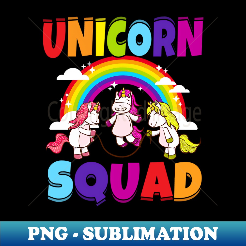 Unicorn Squad Jump Rope Fun Summer Cute - Professional Subli | Inspire ...