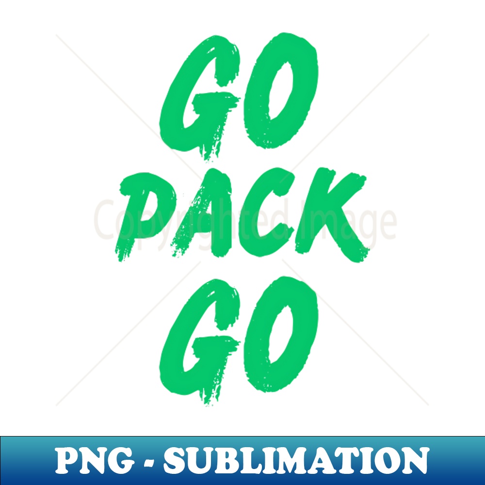 Go Pack Go Green - Special Edition Sublimation PNG File - Fa | Inspire ...