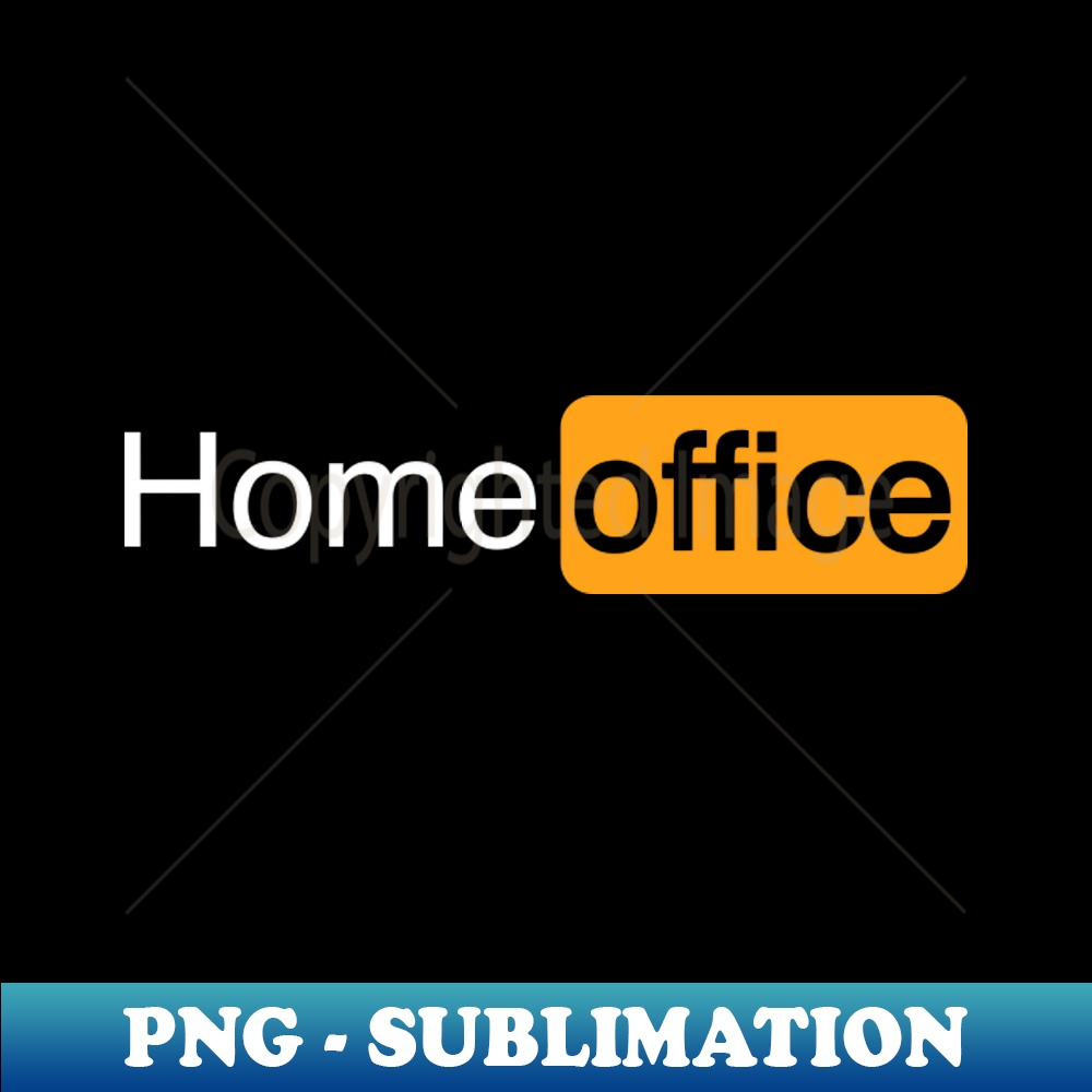 Funny Home Office Logo Design - Work from home - Retro PNG S | Inspire ...
