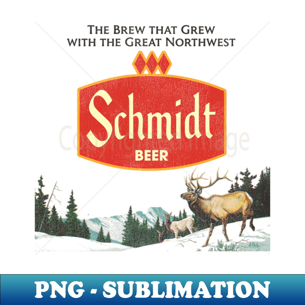 Schmidt Beer Retro Defunct Nature Scene - Decorative Sublima | Inspire ...