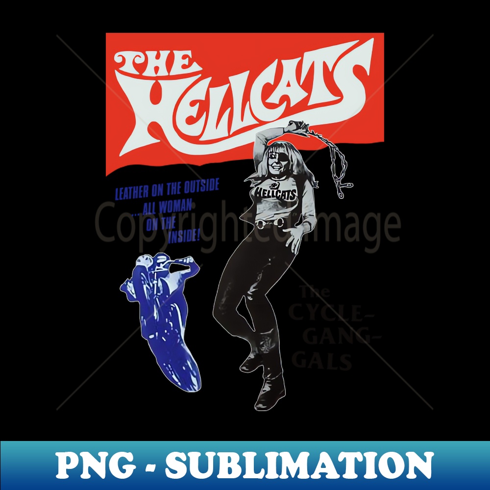 The Hellcats Retro Cult Classic Outlaw Biker Design - Instan | Inspire ...