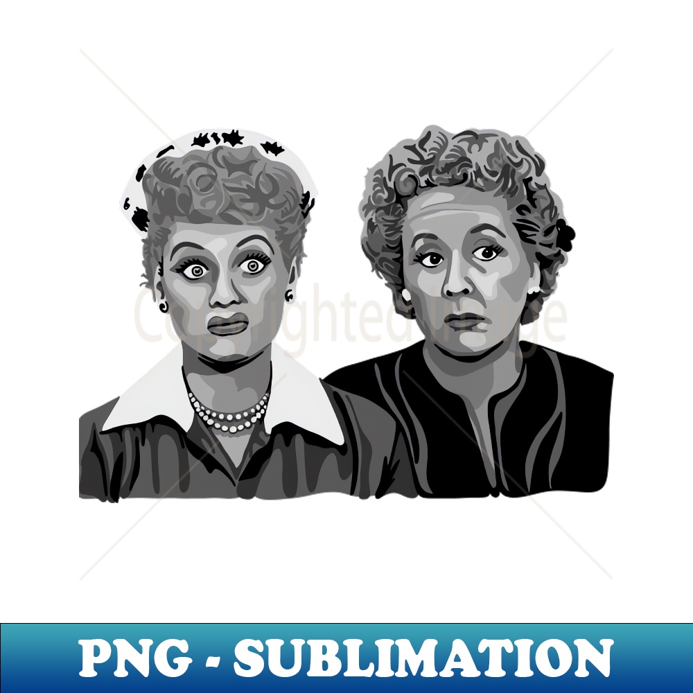 Lucy And Ethel Svg | Inspire Uplift