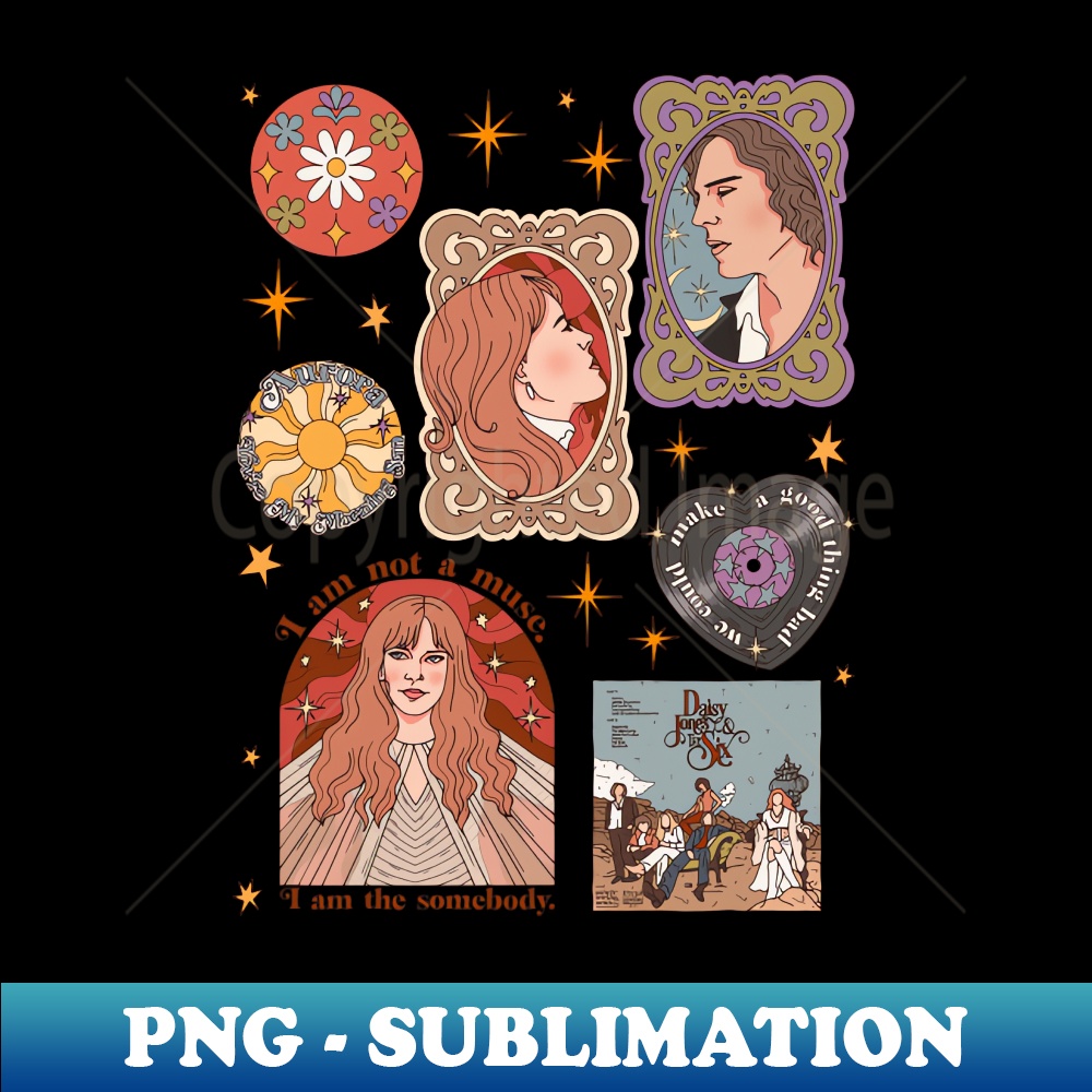 DJATS retro flash sheet - PNG Transparent Sublimation File - | Inspire ...