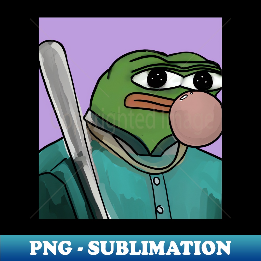 base ball pepe - Digital Sublimation Download File - Perfect | Inspire ...