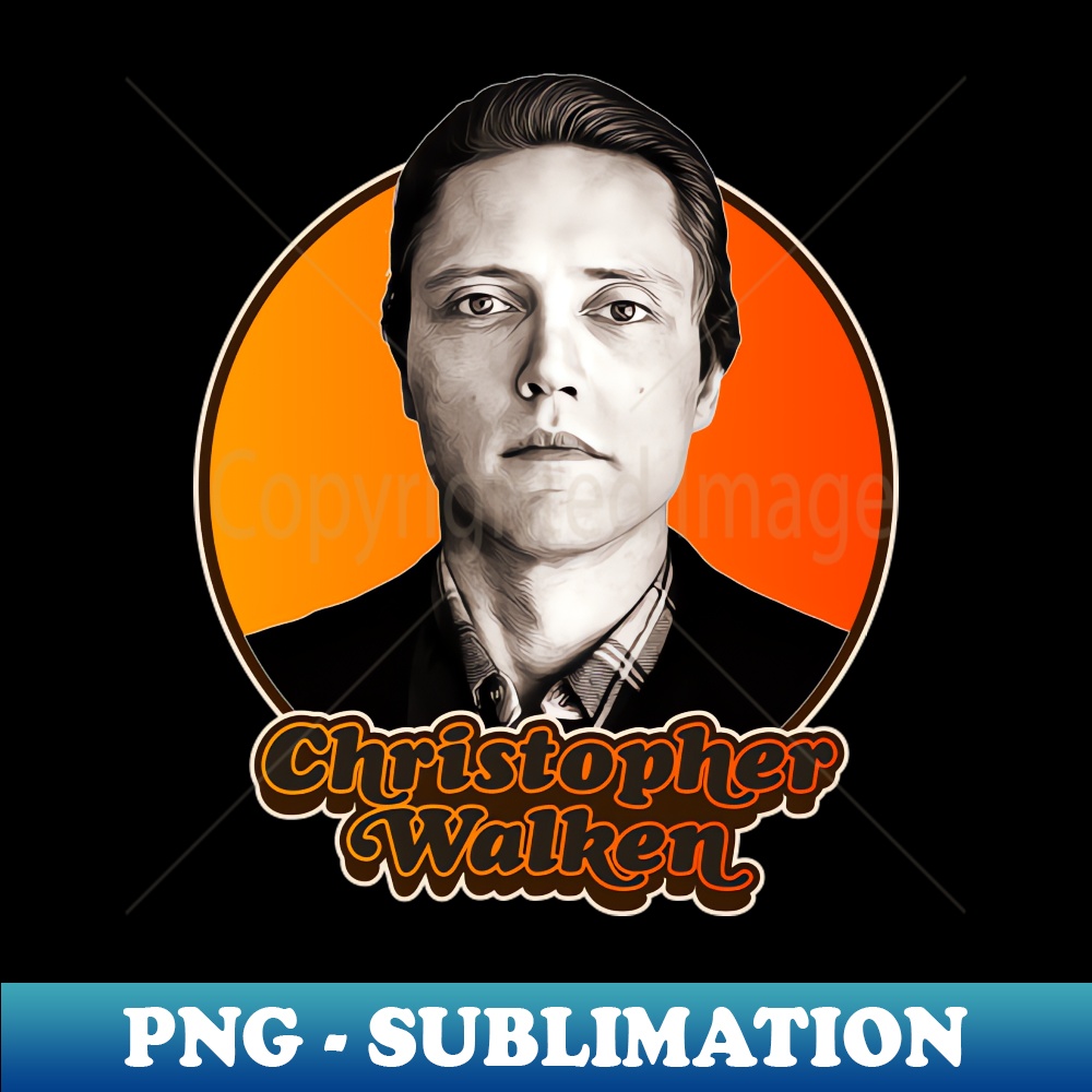Retro Christopher Walken Tribute - Decorative Sublimation PN | Inspire ...