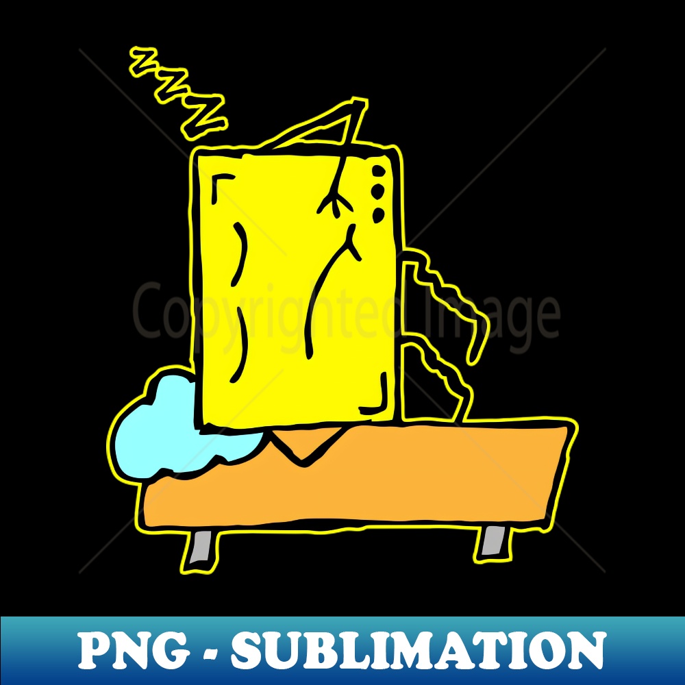 Monitor fell asleep - Computer Nerd - Stylish Sublimation Di - Inspire ...