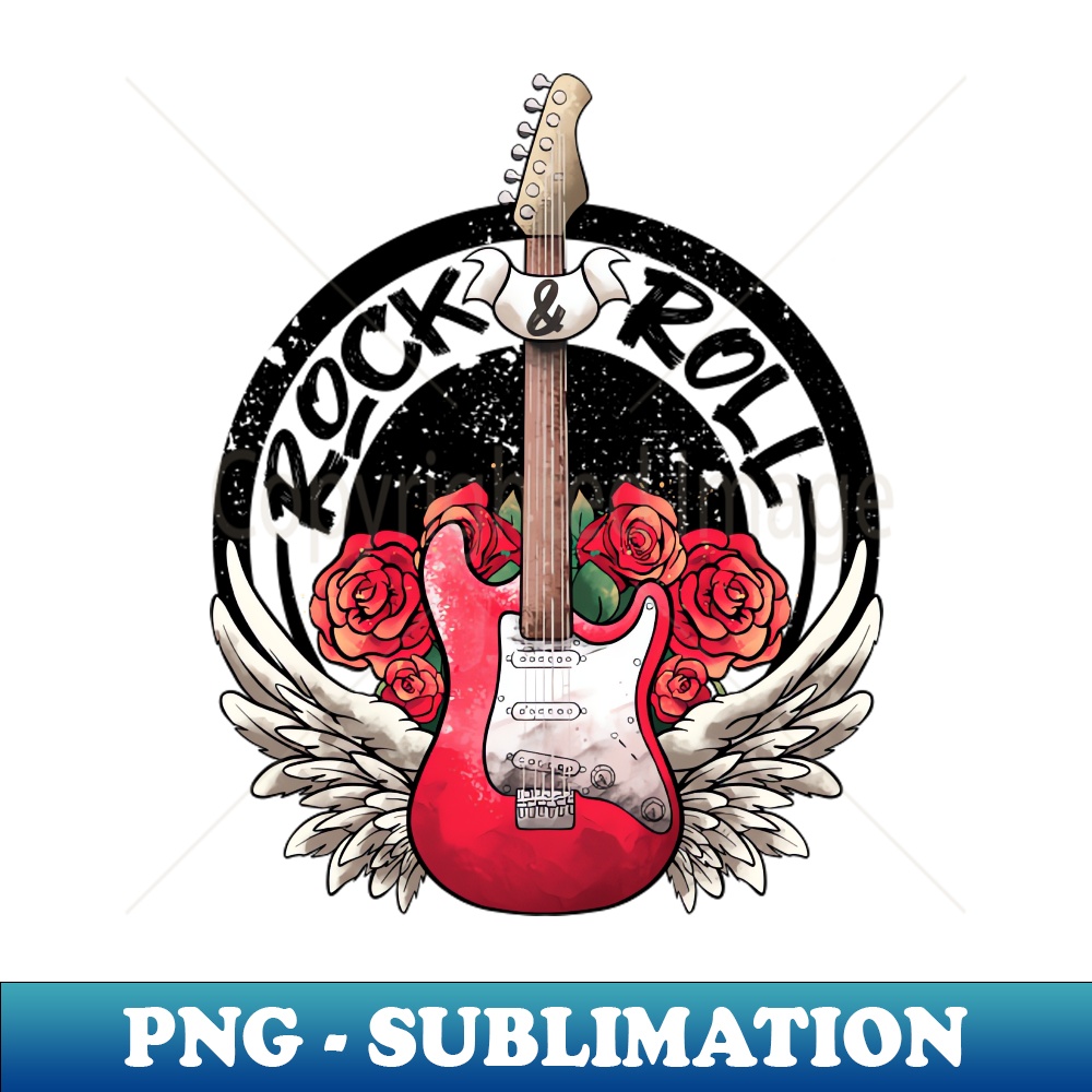 Lets Rock RockRoll Skeleton Hand Vintage Retro Rock Concert - Inspire ...