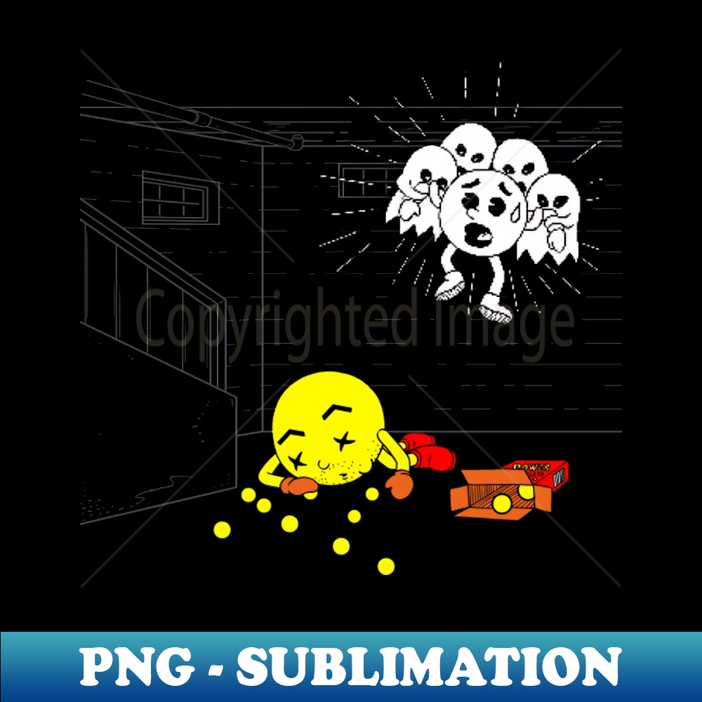 Spooky 80s Retro Video Game Ghosts Halloween Death - Decorat - Inspire ...