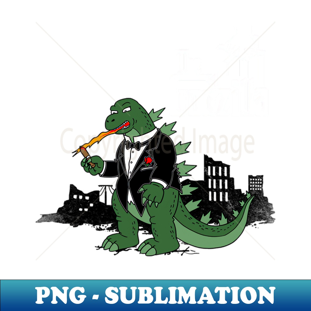 The Godfather Godzilla Funny Kaiju Gojira Parody - Trendy Su | Inspire ...