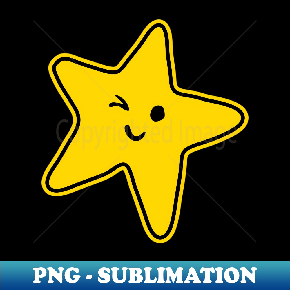 winking star - dont be so serious - stars and smiles - Decor | Inspire ...