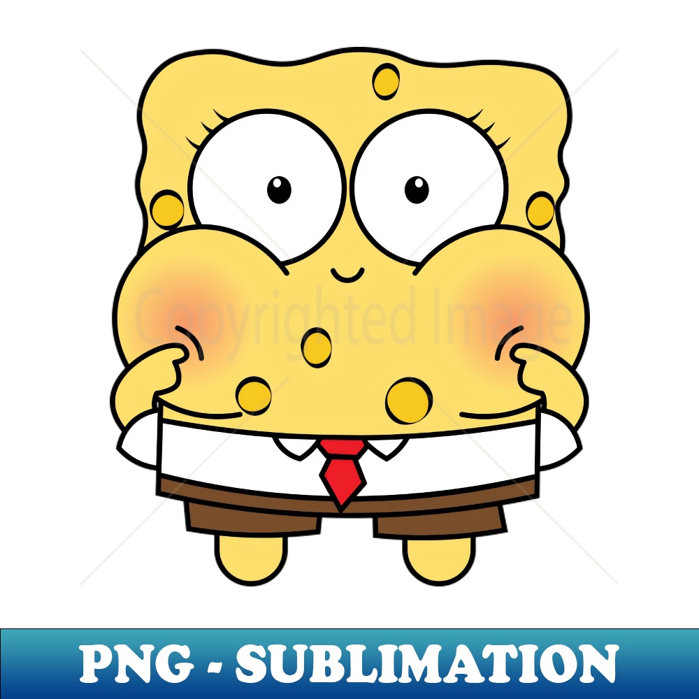 Cute SpongeBob - Premium PNG Sublimation File - Defying the | Inspire ...